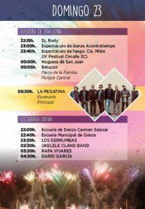 Programa Fiestas de Tres Cantos - entrescantos