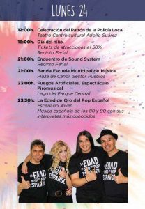 Programa Fiestas de Tres Cantos - entrescantos